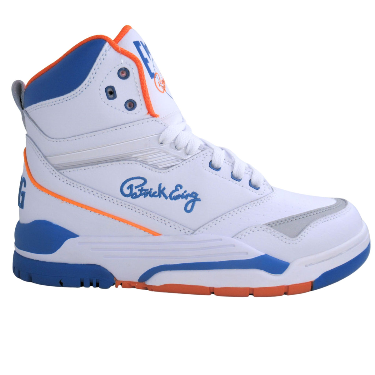 patrick ewing shoes white