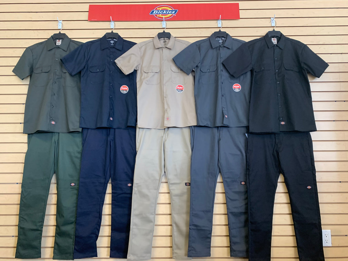 Dickies Skinny Fit Pants and Matching Shirts – That Shoe Store and More