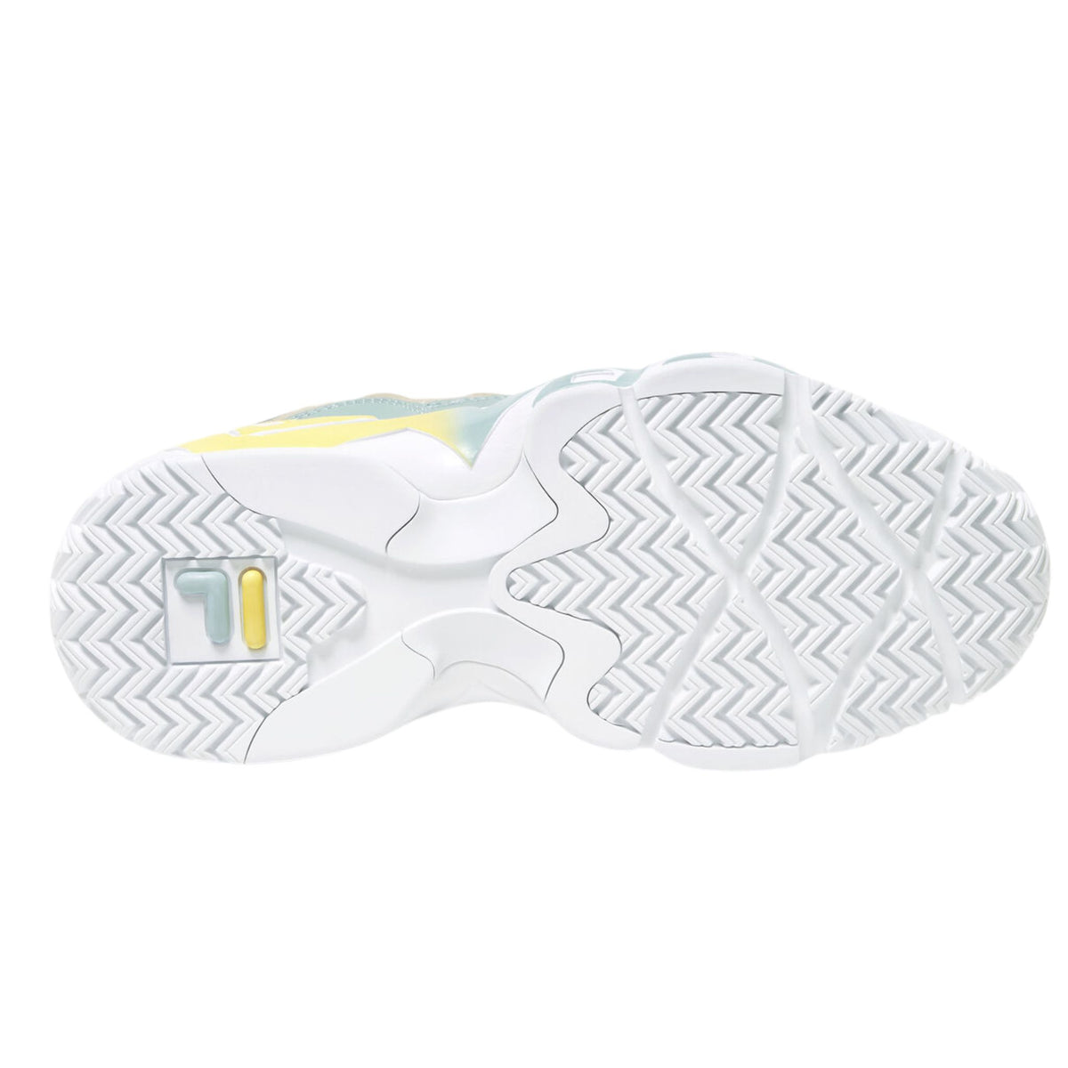 Fila Men's 1BM01866-107 MB Jamal Mashburn Egret Gray Mist Aurora Retro ...