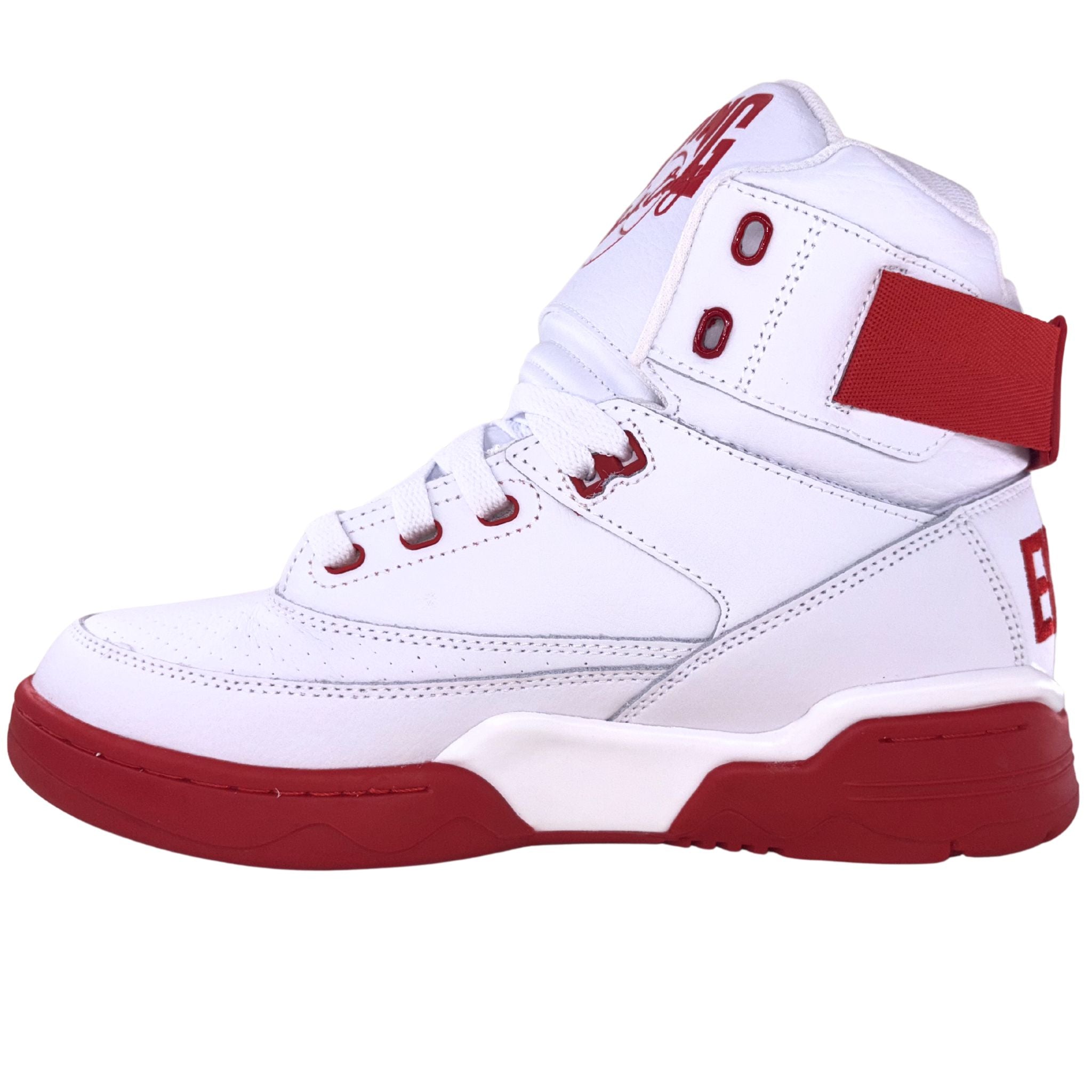 patrick ewing shoes red