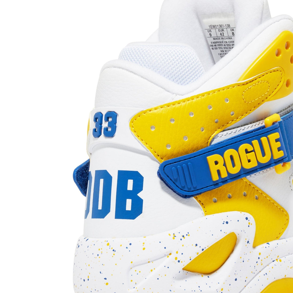 Patrick Ewing Athletics Men's 1BM01361-138 Rogue x ODB Brooklyn Zoo Wh ...