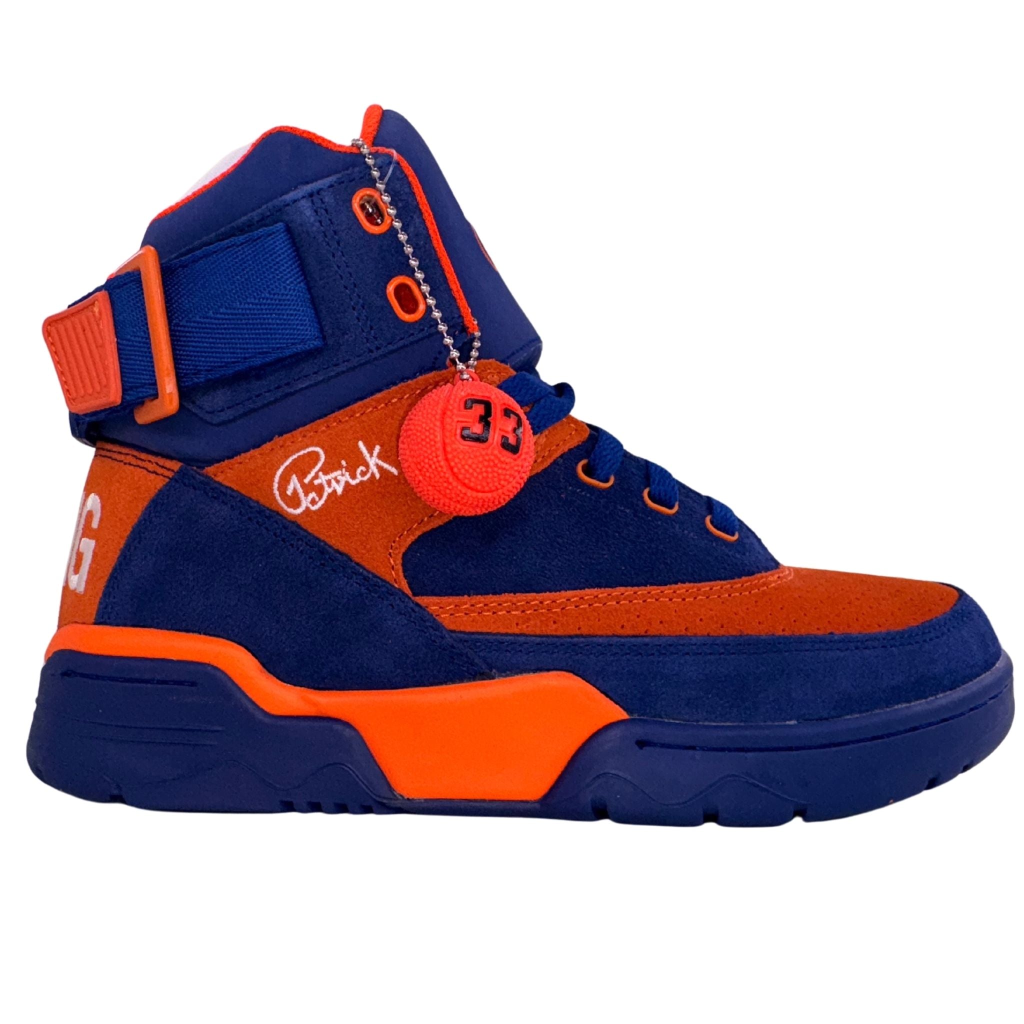 patrick ewing shoes red