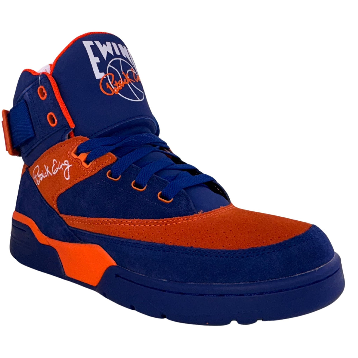 Patrick Ewing Athletics Men's 1EW90013-442 33 HI Dazzling Blue Orange ...