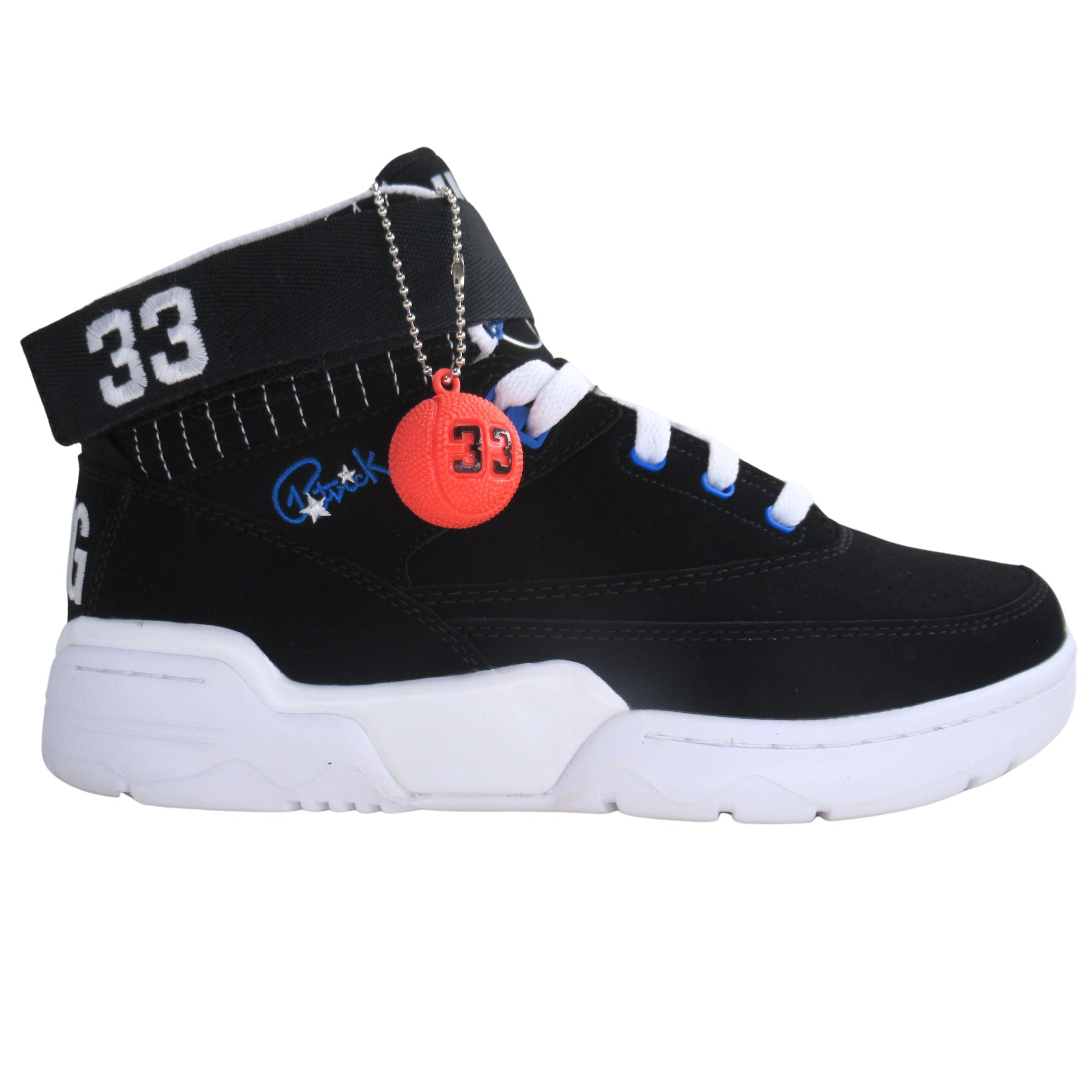 patrick ewing shoes black