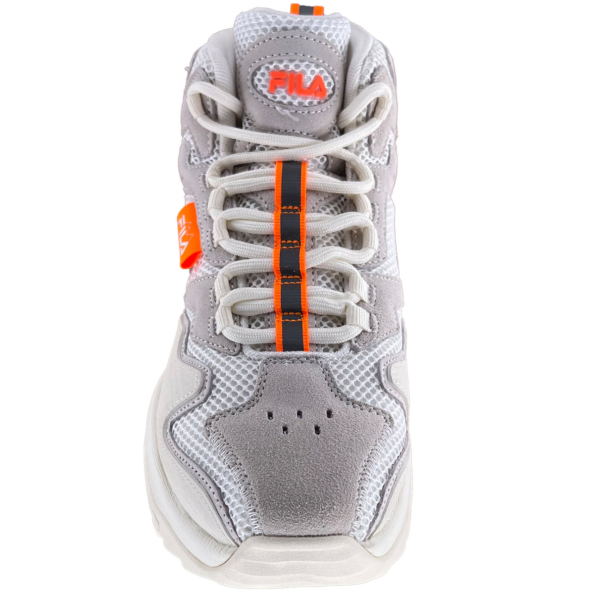 Fila Women's Ranger Boots Casual Sneaker Boot Cream Orange 5HM01097-12 ...